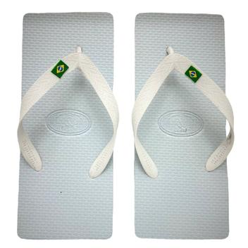 Chinelo Quadrado Japonês Borracha Feminino Masculino Cores - Central ...