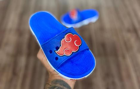 Chinelo Slide Sandália Anime Naruto Mangá Akatsuki Hatake Kakashi ...
