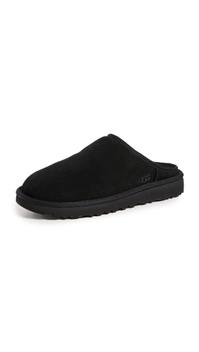 Chinelo UGG Classic Slip-On Masculino - Camurça Preta - Tamanho 11 EUA ...