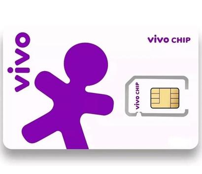 Chip Vivo 4G Pré Pago 3 Corte Escolha O Ddd Que Quiser - Chip de ...
