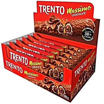 Choc Trento Massimo Choc 16 Unidades De 480Gr - Peccin - Chocolate ...