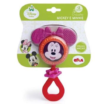 Chocalho Minnie - Elka - Chocalho para Bebê - Magazine Luiza