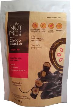 Choco Cluster Hel 70% Nut Me 80G - Chocolate / Barra de Chocolate ...