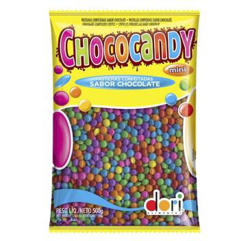 Chococandy Colorido Mini Pastilha Dori 500g - Dori Alimentos ...