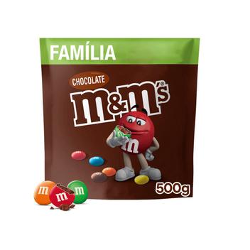 Chocolate Ao Leite Confeito M&M's - 5 Pacotes com 500g - Mars - MMs ...