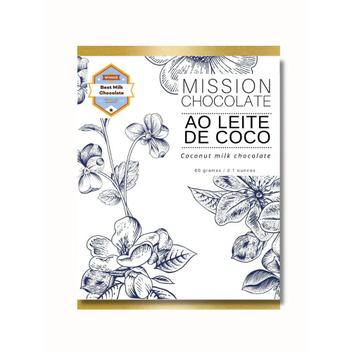 Chocolate Ao Leite de Coco Mission Chocolate 60g - Chocolate / Barra de ...