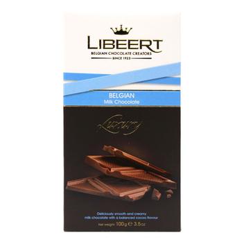 Chocolate ao Leite Luxury Libeert 100g - Chocolate / Barra de Chocolate ...