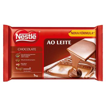 Chocolate ao Leite Nestlé 1Kg - Chocolate / Barra de Chocolate ...