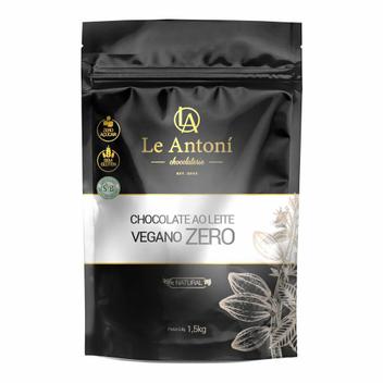 Chocolate ao Leite Vegano e Zero Açúcar 1,5kg - Le Antoní - Le Antoni ...
