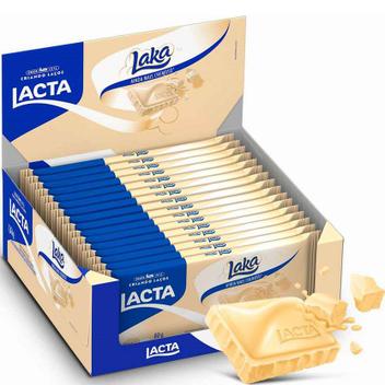 Chocolate Barra Lacta 80g Laka 17un - Laka - Magazine Luiza