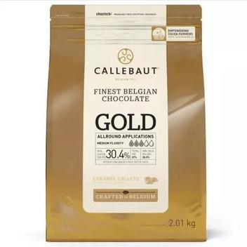 Chocolate Belga Callebaut Gold Caramel 30,4% Cacau 2,01kg - Chocolate ...