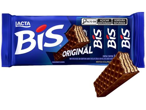 Chocolate Bis ao Leite 100,8g Lacta - Bis - Magazine Luiza
