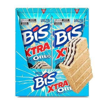Chocolate Bis Xtra Oreo c/24 Unid. de 45Gr Cada - Mondelez - Bis ...