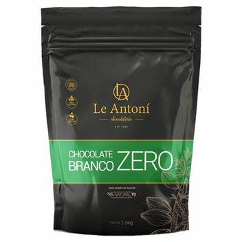 Chocolate Branco Zero Açúcar 1,5kg - Le Antoní - Le Antoni - Chocolate ...