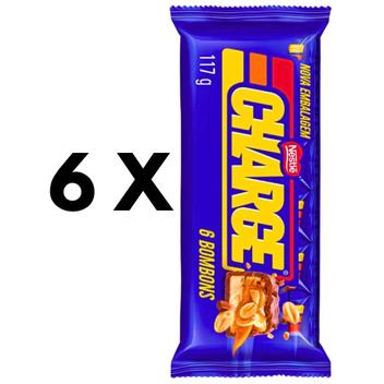 Chocolate Charge Flowpack NESTLÉ 114g - 6 Pct C/ 6un Cada - Chocolate ...
