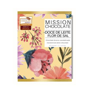 Chocolate com Doce de Leite e Flor de Sal Mission Chocolate 60g ...