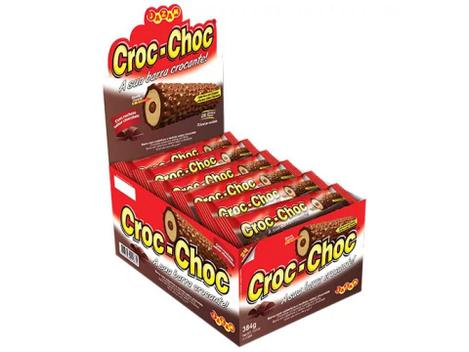 Chocolate Croc-Choc ao Leite C/ 24u 384G - Jazam - MMs - Magazine Luiza
