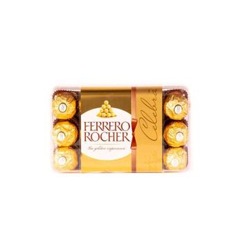 Chocolate Ferrero Rocher 30 Unidades 375G - Vila Brasil - Ferrero ...