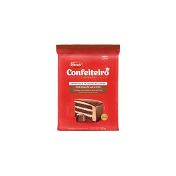 Chocolate Harald Confeiteiro ao Leite Barra 5kg - Chocolate / Barra de ...