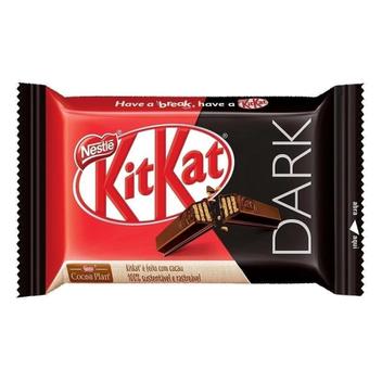 Chocolate kit kat dark 41,5G nestle - Kit Kat - Magazine Luiza