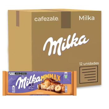 Chocolate Milka Caramelo E Avelãs Grande Kit 12 Barras 300G - Chocolate ...