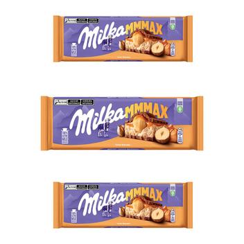 Chocolate Milka Caramelo e Avelãs Grande Kit 3 Barras 300g - Chocolate ...