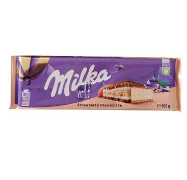 Chocolate Milka Strawberry Cheesecake Morango 300g Importado - VIRTUAL ...