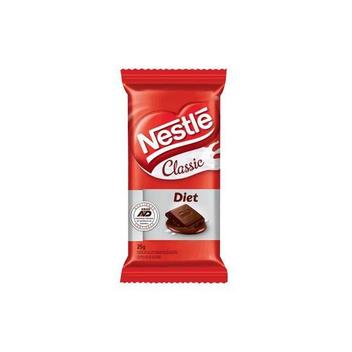 Chocolate Nestle Classic Diet Ao Leite UNIDADE 25g - Chocolate / Barra de Chocolate - Magazine Luiza