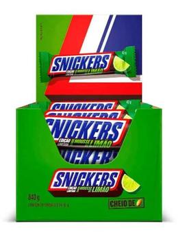 Chocolate Snickers Mousse De Limão Caixa 20X42G - 840G - Paçoca ...