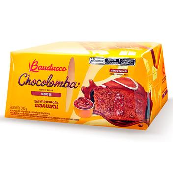 Chocolomba Maxi recheio sabor mousse de chocolate 500gr - Bauducco ...