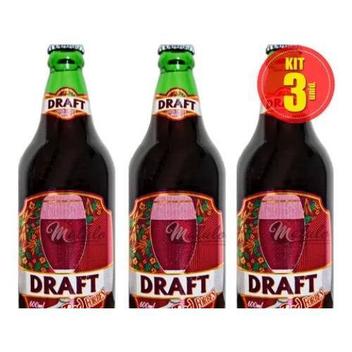 Chopp de Vinho Draft 600ml - Kit com 3 unidades - Chopp de Vinho ...