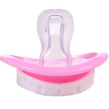 Chupeta de Silicone Respirável para Bebês - Boca Macia e Confortável ...