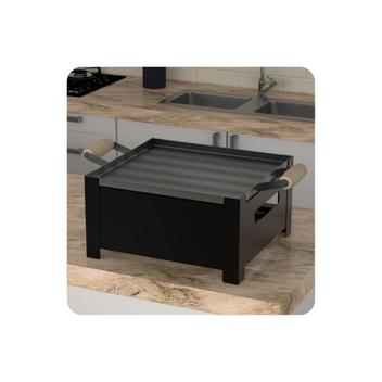 Churrasqueira Chapa A Álcool Fogareiro Bistequeiras Rechaud ...