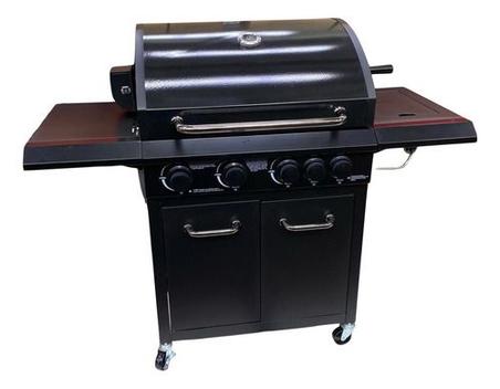 Churrasqueira Gas Black Inox Espeto Automatico 5 Queimadores - Kenmore ...