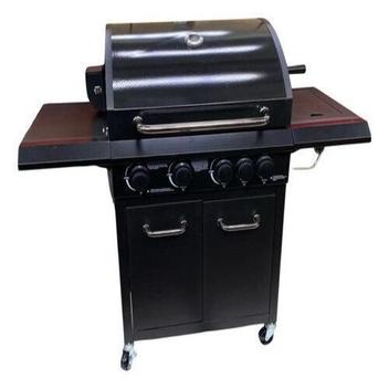 Churrasqueira Gas Black Inox Espeto Automático 5 Queimadores - Kenmore ...