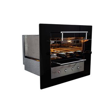 Churrasqueira Gourmet para Apartamento de Embutir Rotativa Elétrica ...