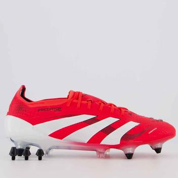 Chuteira Adidas Predator Elite SG Campo Vermelha - Chuteira - Magazine ...