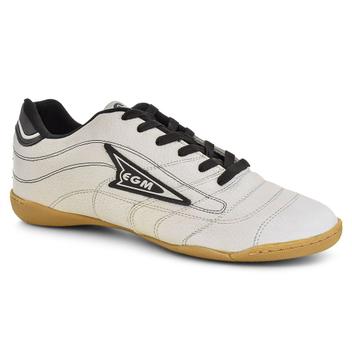 Chuteira Couro Masculina Clássica Futebol Salão Quadra Original EGM ...