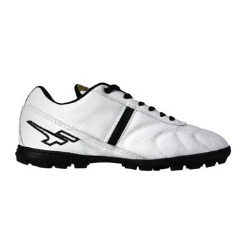 Chuteira Society Couro Legítimo Branca Finta Pro Magna - Chuteira ...