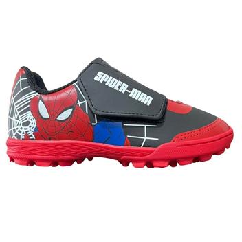 Chuteira Society Infantil Dray 4114 Marvel Homem-Aranha Preto ...