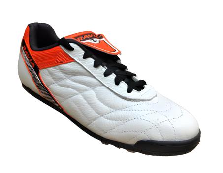 Chuteira Society Profissional Em Couro Marca Ravia Original Futebol ...