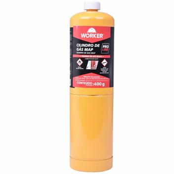 Cilindro Gás Mapp Para Solda 400g 887773 Worker - Gás para Maçarico ...