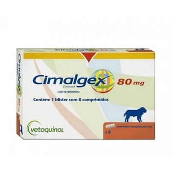 Cimalgex 80mg 8 Comprimidos Vetoquinol Para Cães - Farmácia Pet ...