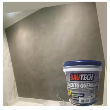 Cimento Queimado Líquido Bautech 5kg Bautech Cores - Revestimento de ...