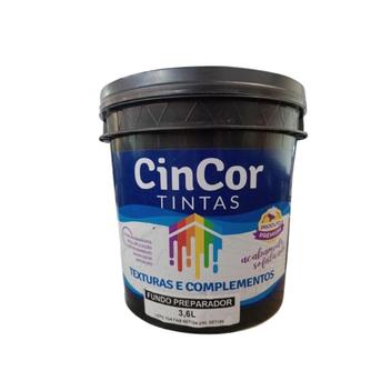 Cincor fundo preparador base agua 3 6l - 001533 - Fundo Preparador para ...