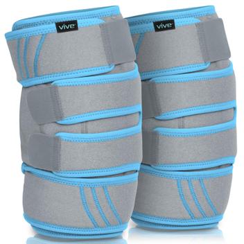 Cinta de compressão Knee Ice Pack Wrap Vive Cold/Hot Gel - Produtos ...
