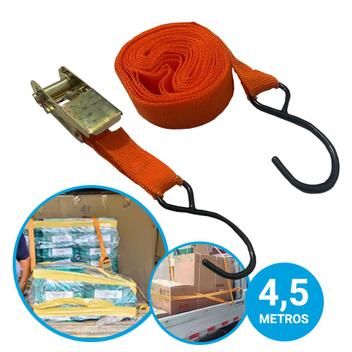 Cinta Fita Para Prender Amarrar Carga 4.5m X 25mm - Lugatools - Cinta ...