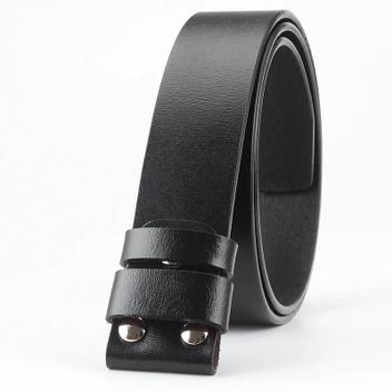 Cinto de Couro Genuíno Masculino DIY - Alta Qualidade, Sem Fivela ...