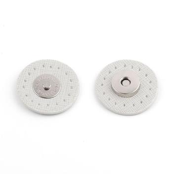 Circle Sew-on Magnetic Button Bag Wallet Clasp Snaps Metal Fastener ...