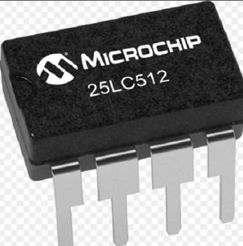 Circuito Integrado 25LC512-I/P - DIP - Microchip - Materiais Elétricos ...